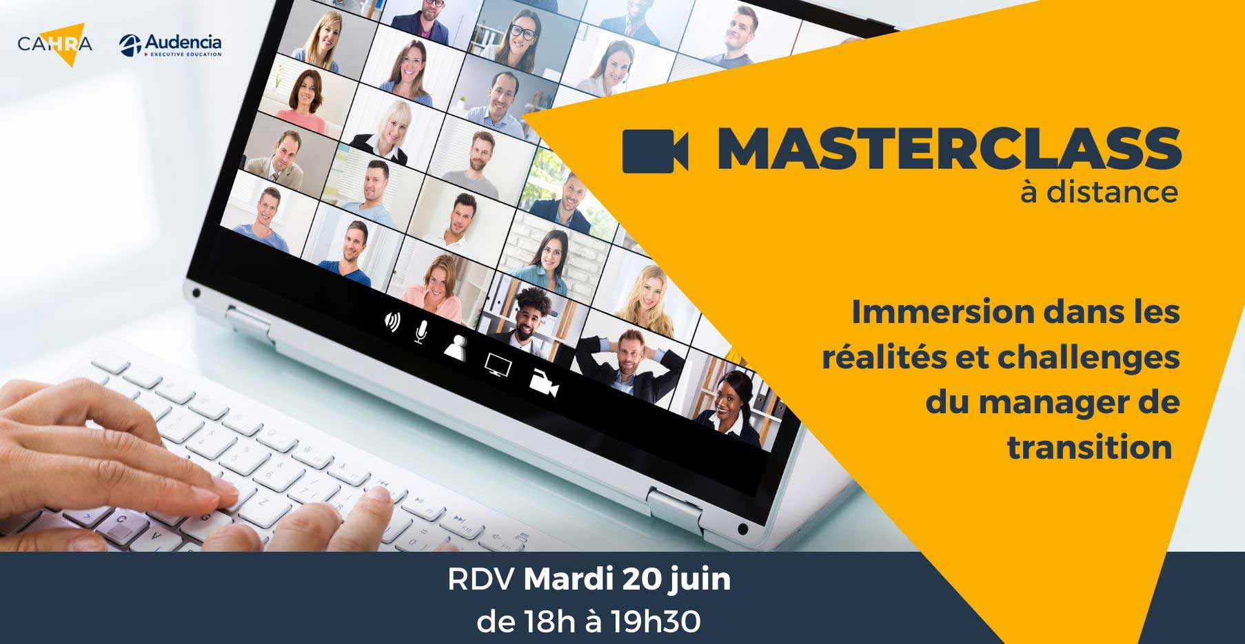 Masterclass : immersion au coeur du management de transition